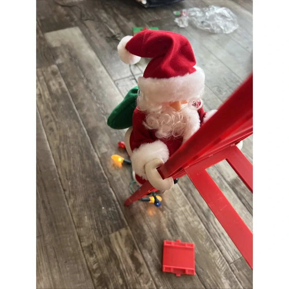 Kmart | Holiday | Klimbing Kris Kringle Santa Climbs 4ft Ladder 2 ...